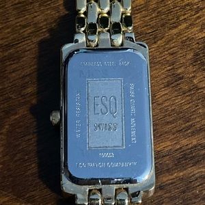 Esq | Accessories | Esq Esquire Swiss Stainless Steel H2o Res Watch ...